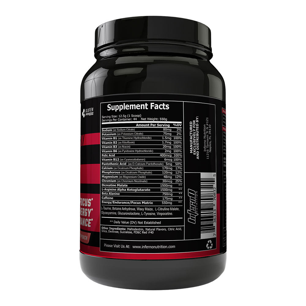 Combat Fuel - Ultimate Pre-Workout – Inferno Nutrition, LLC